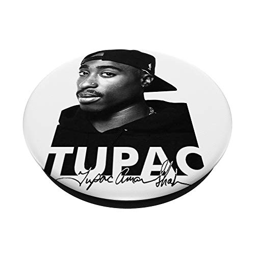 Tupac Photo PopSockets PopGrip: Swappable Grip for Phones & Tablets