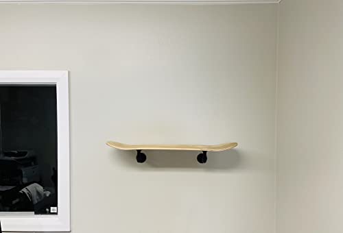 SkateShelf Skateboard Industrial Pipe Floating Shelf (Longboard)