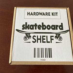 SkateShelf Skateboard Industrial Pipe Floating Shelf (Longboard)