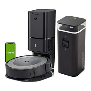 irobot roomba i3+ (3550) wi-fi connected robot vacuum with dirt disposal and virtual wall barrier bundle (2 items)