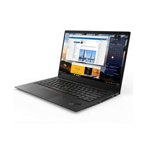 Lenovo ThinkPad X1 Carbon 14" Full HD Touchscreen Notebook Computer, Intel Core i7-8565U 1.8GHz, 16GB RAM, 512GB SSD, Windows 10 Home - Refurbished