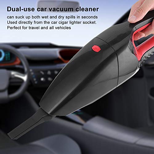 Terisass Handheld Car Vacuum Cleaner Portable High Power Mini Super Suction Catcher for Car Home Interior Cleaning with Wet or Dry for Men/Women 120W