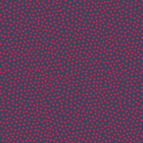 Art Gallery Fabrics Art Gallery Sun Kissed Sunspots Raspberry Fabric, Blue