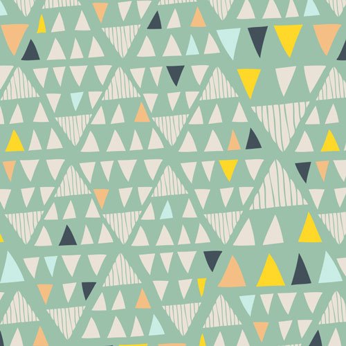 Art Gallery Fabrics Art Gallery Morning Walk Mojave Aloe Fabric, Green