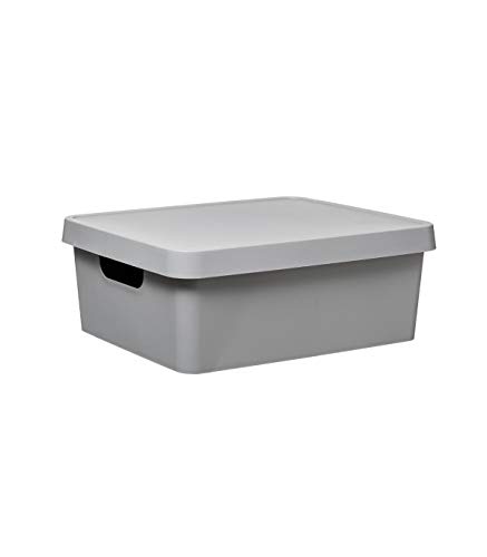 Five - Storage Box Matt Grey 11 L