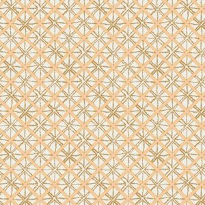 art gallery fabrics art gallery wanderer diamond cloth cereus fabric, cream and peach