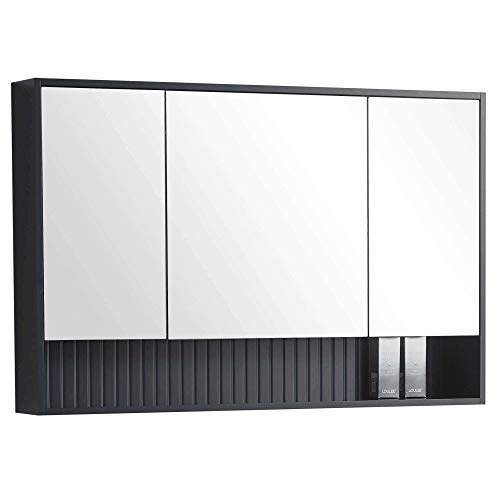 Fine Fixtures Venezian 45" Medicine Cabinet Black