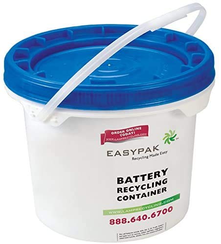 Easy Pak Battery Recycling Container