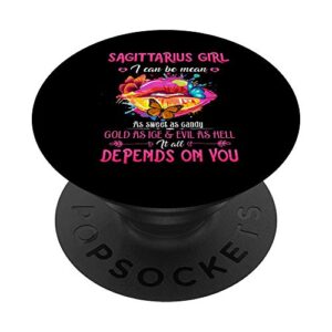 sagittarius girl lips november december queen birthday zodia popsockets swappable popgrip