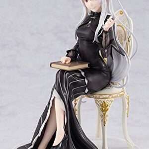 Kadokawa Re:Zero - Starting Life in Another World: Echidna (Tea Party Version) 1:7 Scale PVC Figure, Multicolor