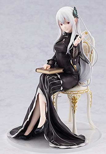 Kadokawa Re:Zero - Starting Life in Another World: Echidna (Tea Party Version) 1:7 Scale PVC Figure, Multicolor