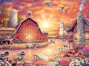 buffalo games - honey drip farms - 1000 piece jigsaw puzzle