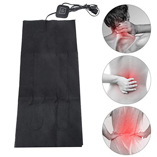 Keenso 5V Heating Pad, 5V 2A USB Electric Cloth Heater Pad Heating for Waist Abdomen Cushion Pet Warmer Mountaineering Protective Equipment