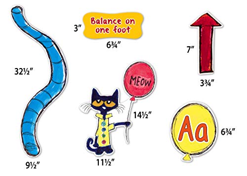 Pete The Cat Alphabet Balloons Sensory Path