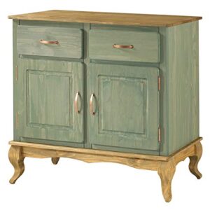 furniture dash wood buffet sideboard green