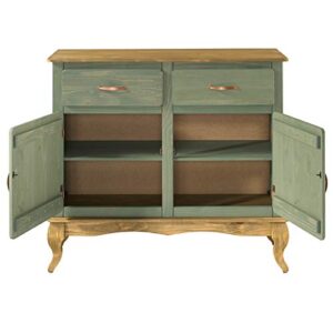 Furniture Dash Wood Buffet Sideboard Green