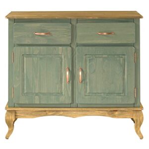 Furniture Dash Wood Buffet Sideboard Green