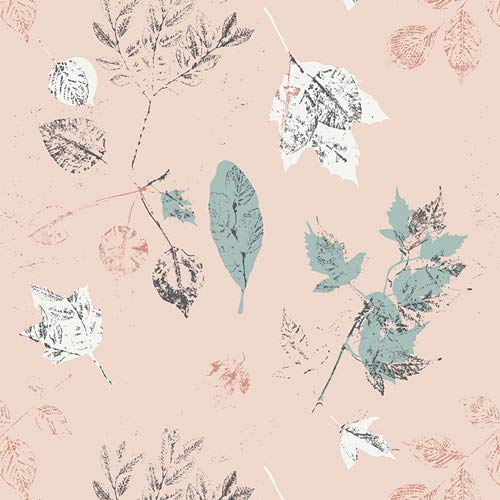 Art Gallery Fabrics Art Gallery Canvas Bountiful Arborescent Seasons, Light Pink