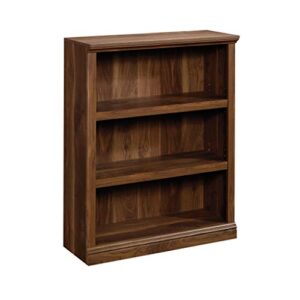 sauder miscellaneous bookcase, l: 35.28" x w: 13.23" x h: 43.78", grand walnut finish