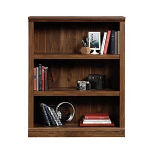 Sauder Miscellaneous Bookcase, L: 35.28" x W: 13.23" x H: 43.78", Grand Walnut finish