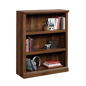 Sauder Miscellaneous Bookcase, L: 35.28" x W: 13.23" x H: 43.78", Grand Walnut finish