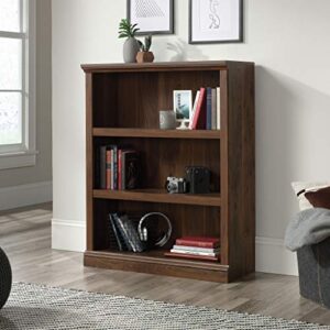 Sauder Miscellaneous Bookcase, L: 35.28" x W: 13.23" x H: 43.78", Grand Walnut finish