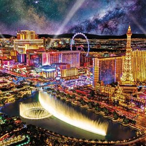 buffalo games - las vegas night - 300 large piece jigsaw puzzle