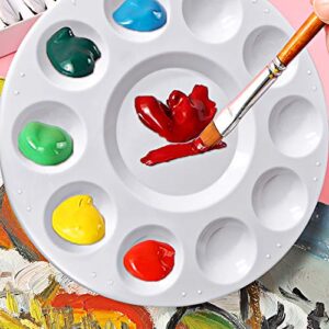 Hulameda 4ps-Paint Tray Palettes, Paint Pallet, Paint Holder, Painting Palette, Plastic Palette, Paint Tray Pallets for Kids to Painting or Have a Birthday Painting Party