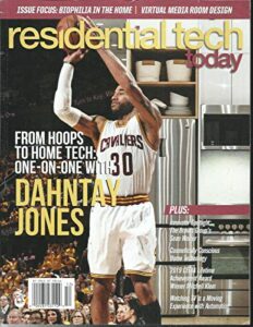 residential tech today magazine dahntay jones november/december, 2019