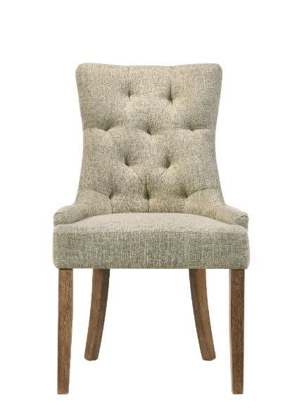 Acme Furniture Yotam Side Chair, Beige