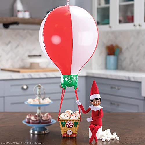 The Elf on the Shelf Scout Elves at Play Set: Cozy Christmas Story Time, Peppermint Plane Ride and Balloon Ride