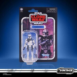 STAR WARS The Vintage Collection Captain Rex Toy, 3.75-Inch-Scale The Clone Wars Action Figure, Toys for Kids Ages 4 and Up