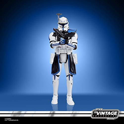 STAR WARS The Vintage Collection Captain Rex Toy, 3.75-Inch-Scale The Clone Wars Action Figure, Toys for Kids Ages 4 and Up