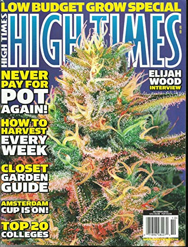 HIGH TIMES MAGAZINE, LOW BUDGET GROW SPECIAL OCTOBER, 2011 ISSUE # 429