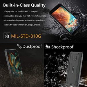 Blackview Rugged GSM Unlocked Cell Phones, BV4900 Rugged Smartphone, 4G Android 10 Android Phone, 5580mAh 5.7" HD+ Unlocked Smartphone, 3GB+32GB Waterproof Phone, NFC Face ID Rugged Unlocked Phones