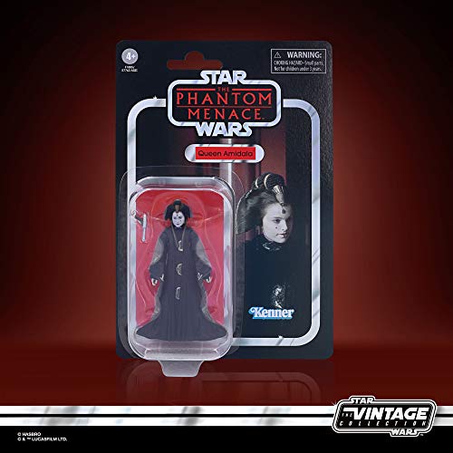 STAR WARS The Vintage Collection Queen Amidala Toy, 3.75-Inch-Scale The Phantom Menace Figure, Toys for Kids Ages 4 and Up