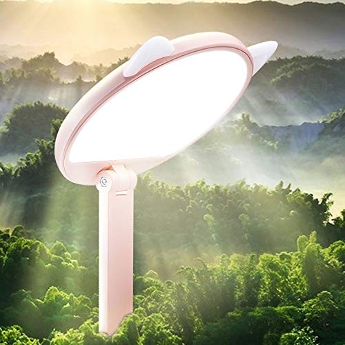 no-logo WAJklj Modern Minimalist LED Night Light Rechargeable Eye Protection Student Learning Dimming Table Lamp Creative Cartoon Reading Lamp