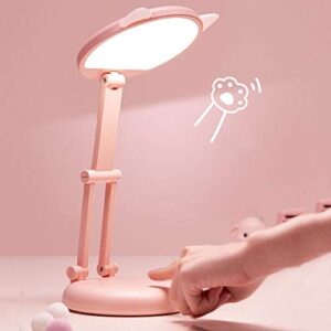 no-logo WAJklj Modern Minimalist LED Night Light Rechargeable Eye Protection Student Learning Dimming Table Lamp Creative Cartoon Reading Lamp