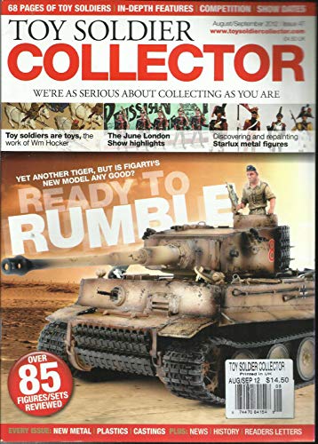 TOY SOLDIER COLLECTOR MAGAZINE, READY TO RUMBLE AUGUST/SEPTEMBER, 2012#47