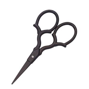 Yutoner Embroidery Scissors - Stainless Steel Sharp Sewing Shears for DIY Craft, Art Work, Needlework, Cross Stitch (Copper-3.7 Inch)