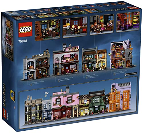 LEGO Harry Potter Diagon Alley 75978 Modular 5544 Piece Set