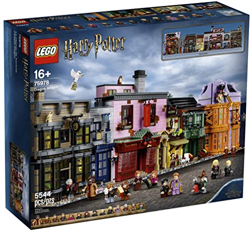 LEGO Harry Potter Diagon Alley 75978 Modular 5544 Piece Set