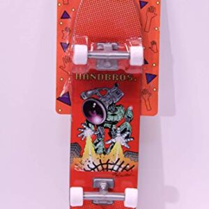 HANDBROS Handboard Skateboard 27cm 10.5 inch Tech Large Finger Board W/Grip 'VXBOT'