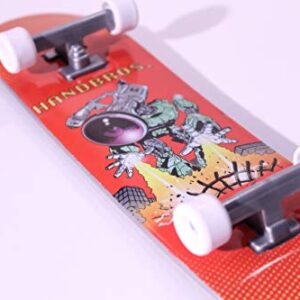 HANDBROS Handboard Skateboard 27cm 10.5 inch Tech Large Finger Board W/Grip 'VXBOT'