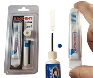 travel toothbrush kit, refilllable mini tubes, universal filling adapters, backpacking, after lunch brush, tsa compliant