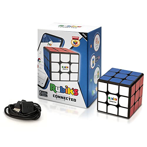 The Original Rubik’s Connected - Smart Digital Electronic Rubik’s Cube That Allows You to Compete with Friends & Cubers Across The Globe. App-Enabled STEM Puzzle That Fits All Ages and Capabilities