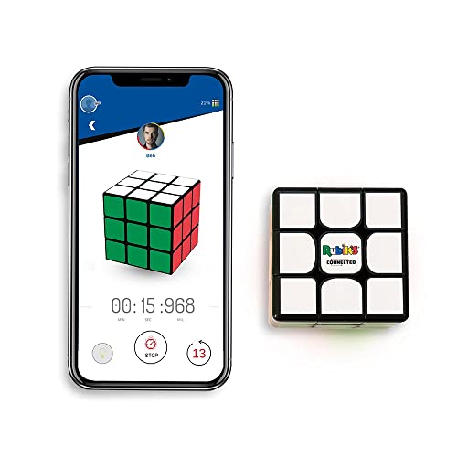 The Original Rubik’s Connected - Smart Digital Electronic Rubik’s Cube That Allows You to Compete with Friends & Cubers Across The Globe. App-Enabled STEM Puzzle That Fits All Ages and Capabilities