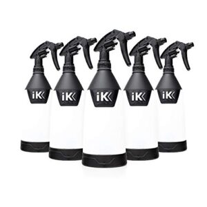 ik goizper - multi tr 1 trigger sprayer - acid and chemical resistant, commercial grade, adjustable nozzle, perfect for automotive detailing and cleaning (5-pack)