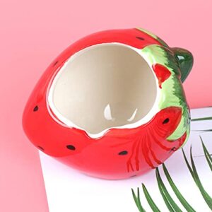 TEHAUX Ceramic Hamster Bed Small Animal Pet Ceramic House Cooling Nest Ceramic Pet House for Hamster/Rabbit