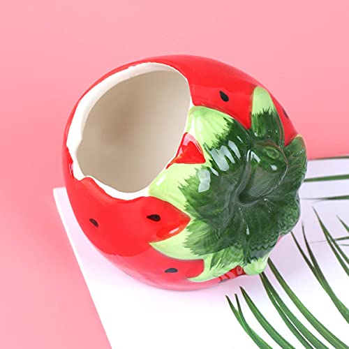 TEHAUX Ceramic Hamster Bed Small Animal Pet Ceramic House Cooling Nest Ceramic Pet House for Hamster/Rabbit